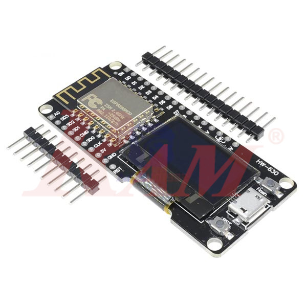 NodeMCU With 0.96" OLED Based On ESP8266 | RAM Electronics website